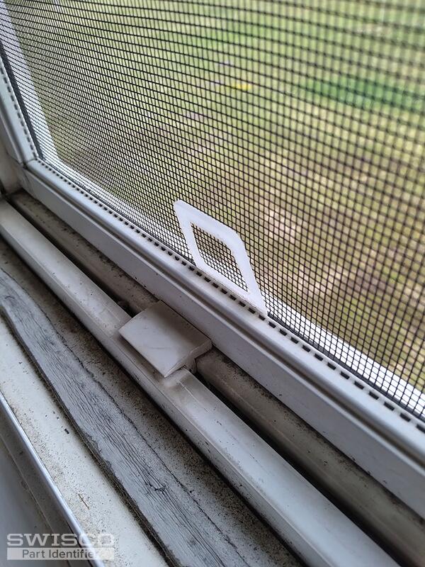 Clips to hold screen in on vinyl double hung windows : SWISCO.com