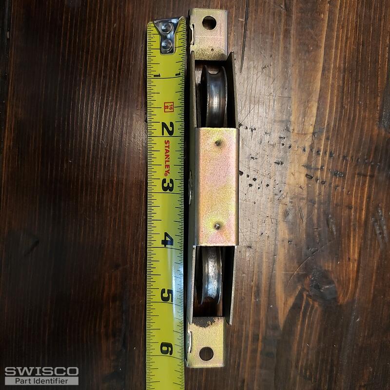 Replacement Patio Glass Door Double Wheel Roller Assemblies : SWISCO.com