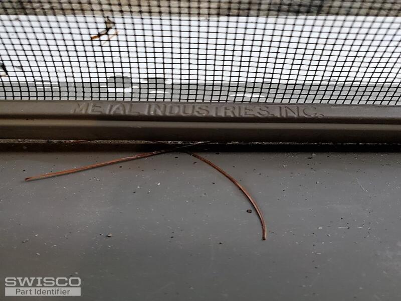 Metal industries window screen retainers : SWISCO.com