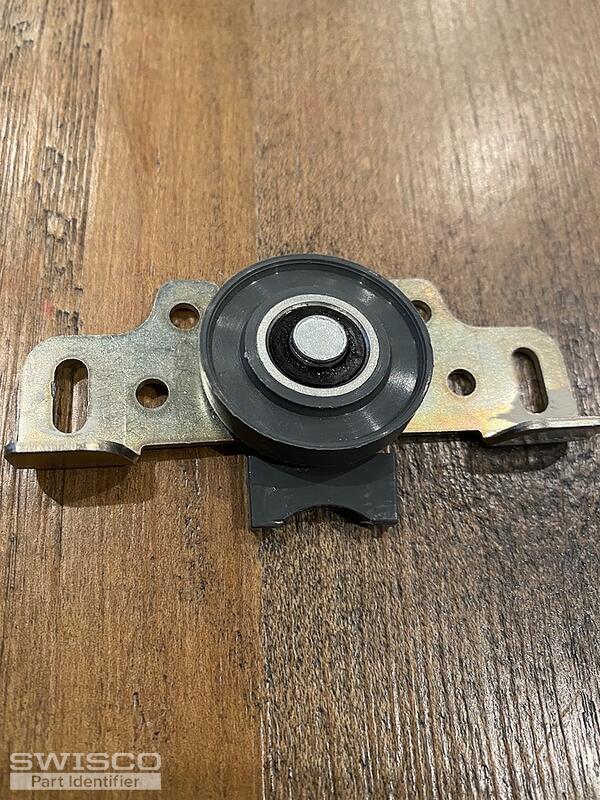 Solid wood bypass closet door bottom roller hardware : SWISCO.com