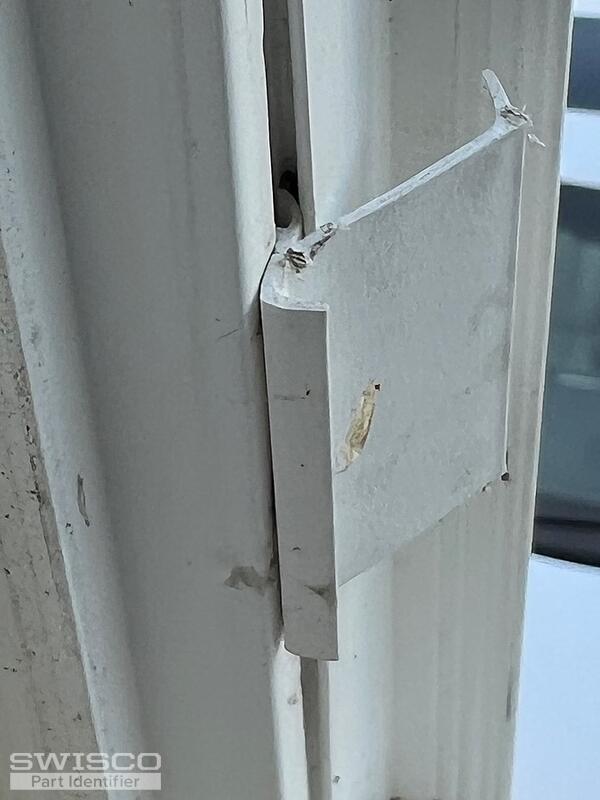 White plastic window screen clip : SWISCO.com