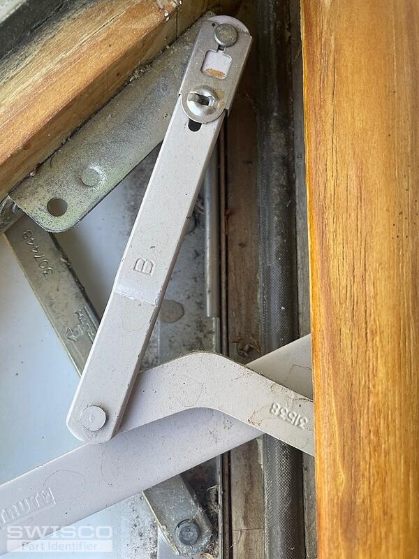 Window opener on a Windsor casement window. : SWISCO.com