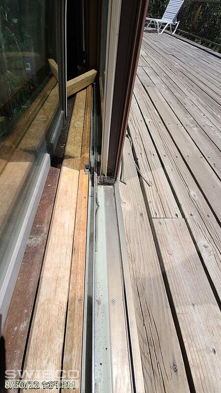 Sliding Patio Door Bottom Track : SWISCO.com