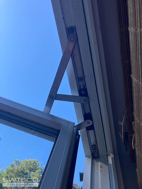 Upper Glide on Harvey Casement Window Hinge : SWISCO.com