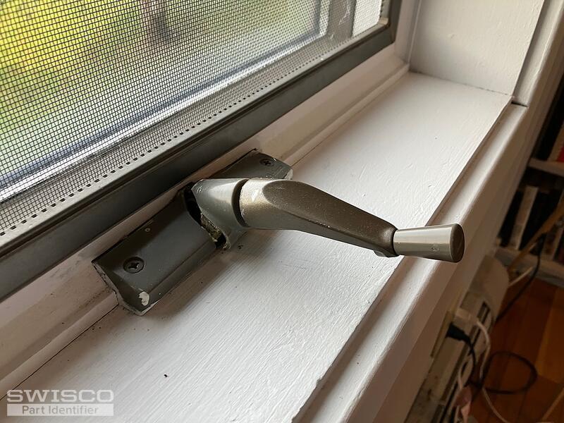 Anderson window crank and hardware for opening. : SWISCO.com