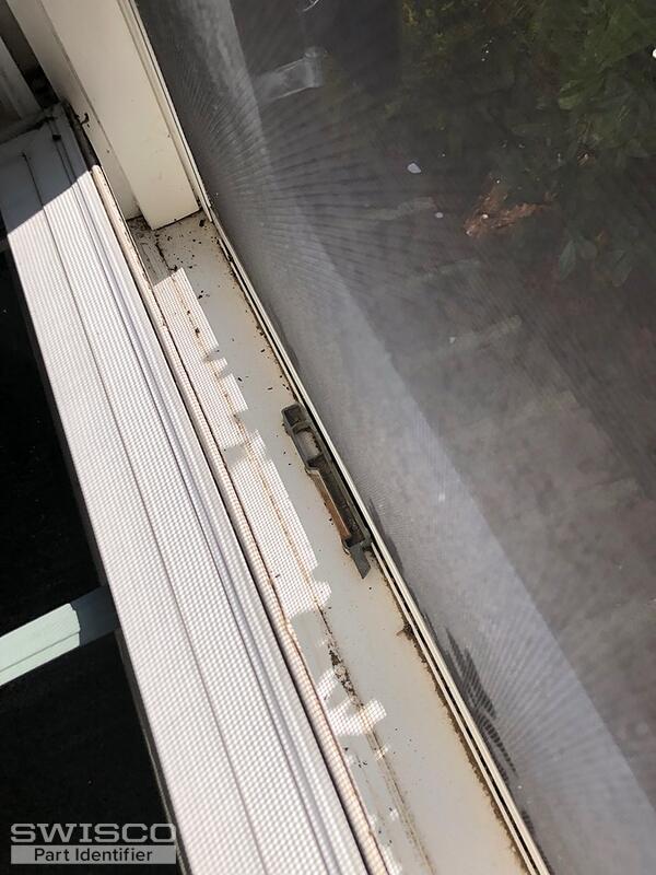 Window Glider/balancer in Frame of Double Hung tilt NuSash window ...