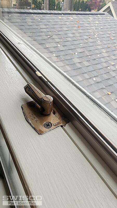 Old pella double hung window lock. : SWISCO.com