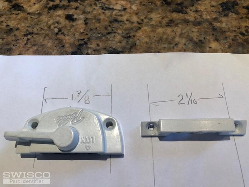 pella window sash latch : SWISCO.com