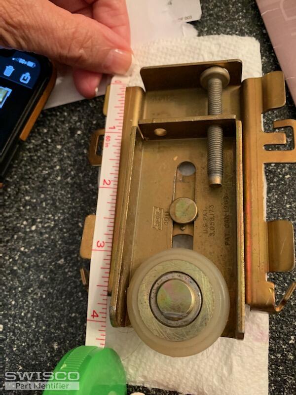 Mirror Wardrobe Door Roller Assembly : SWISCO.com