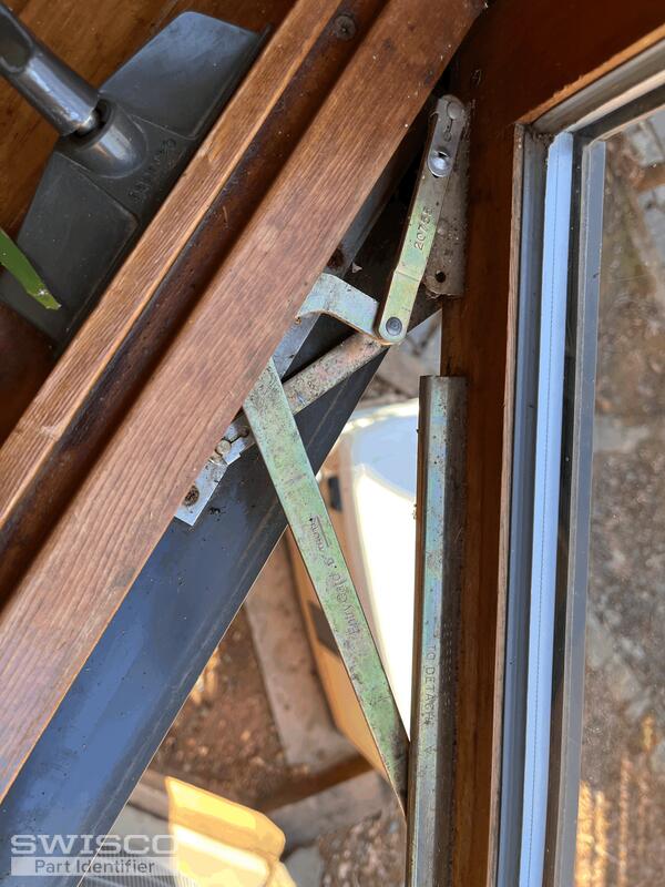 Replacement hardware and cover for 2 caradco casement windows : SWISCO.com