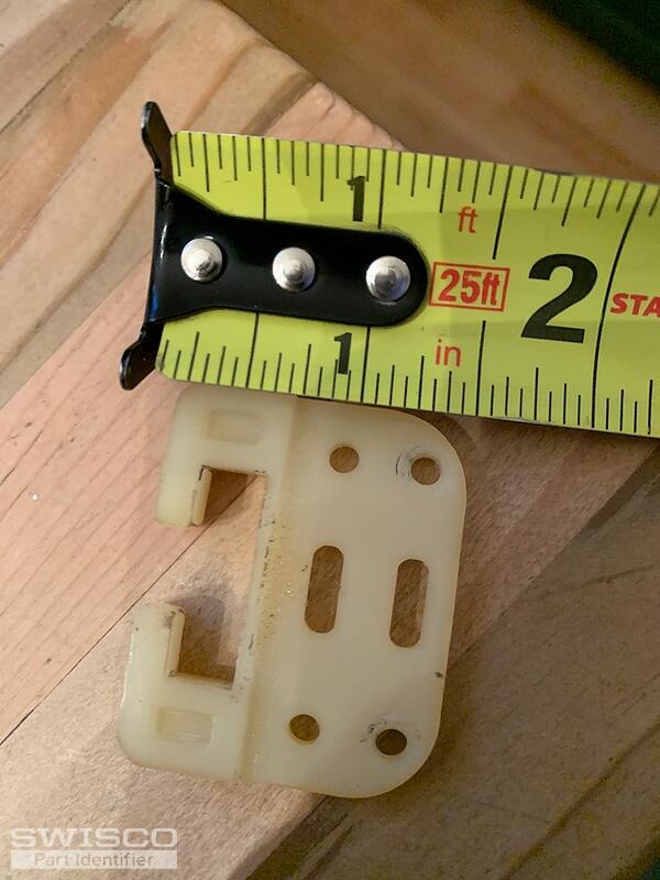 SWISCO.com: Adjustable Backplate, 1" to 1-1/2"