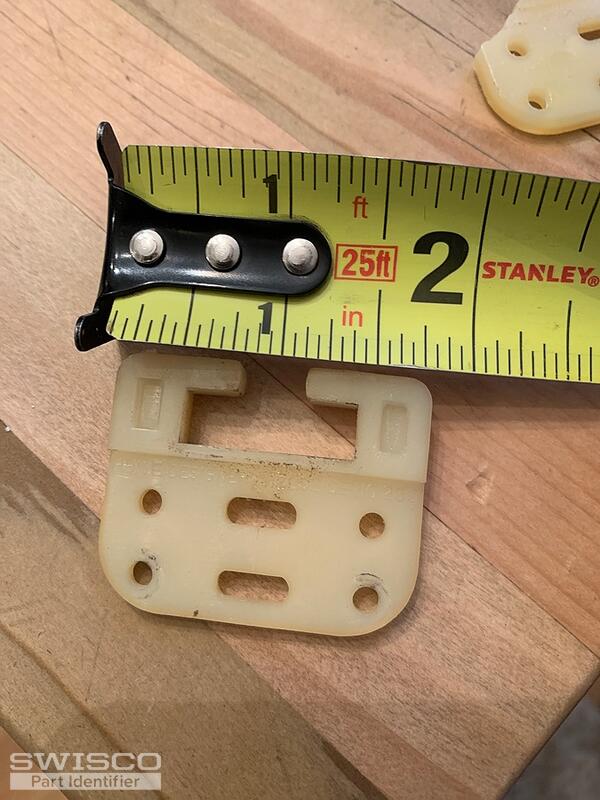 SWISCO.com: Adjustable Backplate, 1" to 1-1/2"