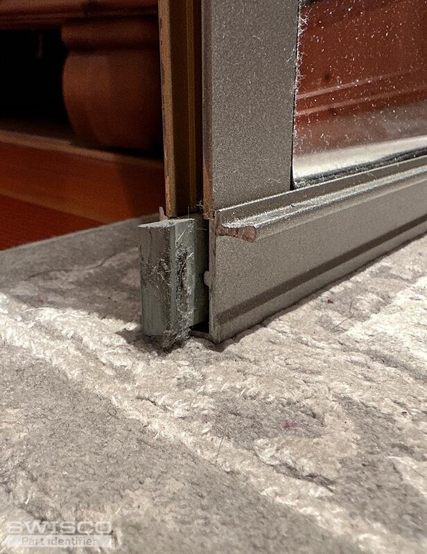 Hard rubber track guide for hanging Stylmark mirror wardrobe doors ...