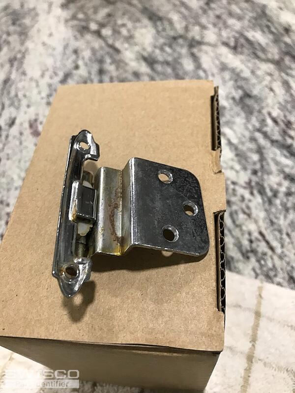 Cabinet hinge Pat 3,391,420 : SWISCO.com