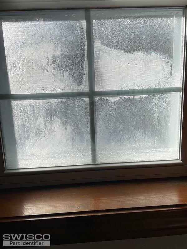 Mastic Window Glass Has Fogged