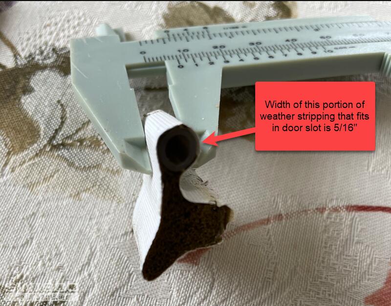 Peachtree door weatherstripping : SWISCO.com