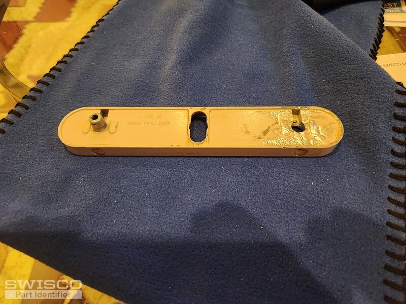 Sliding glass door mounting plate : SWISCO.com