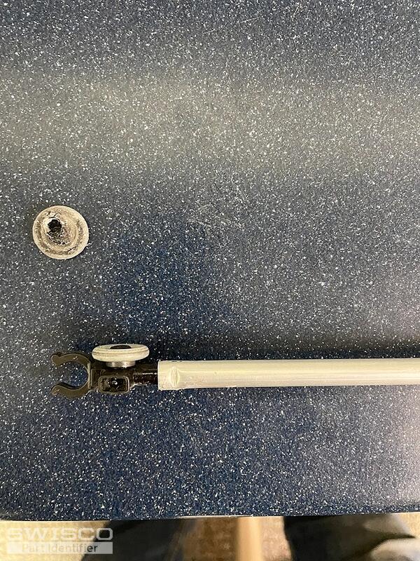 Pella Screen Door top Rod with wheels. : SWISCO.com
