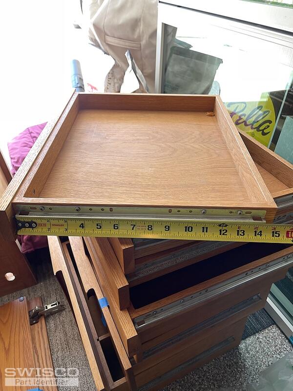 3/8" side mounted 1980's "grant" brand drawer slides : SWISCO.com