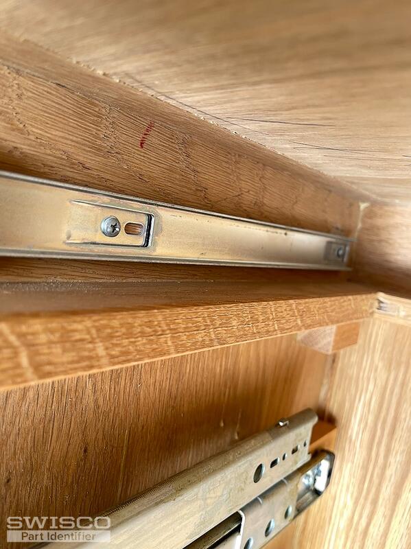 3/8" side mounted 1980's "grant" brand drawer slides : SWISCO.com