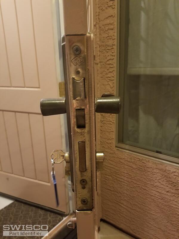 Replacement handle lock for security screen door : SWISCO.com