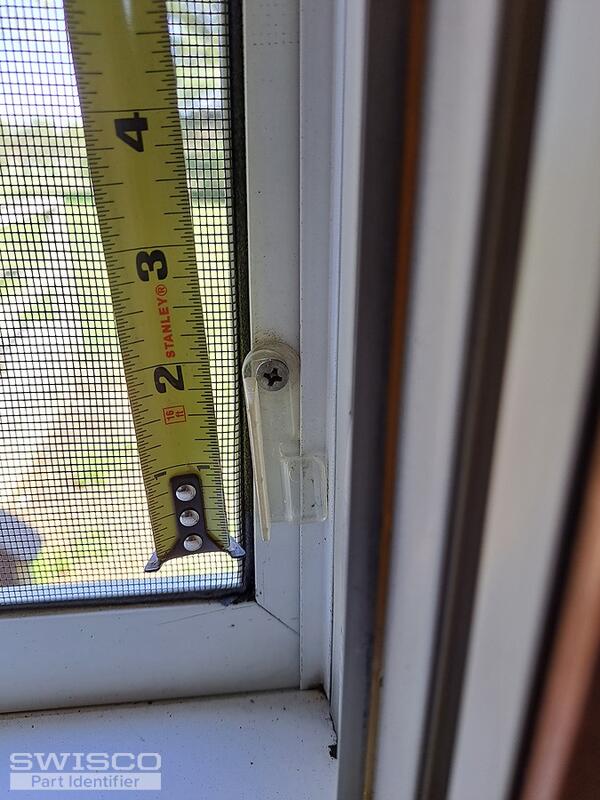 Peachtree Window Screen plastic latch/keeper : SWISCO.com