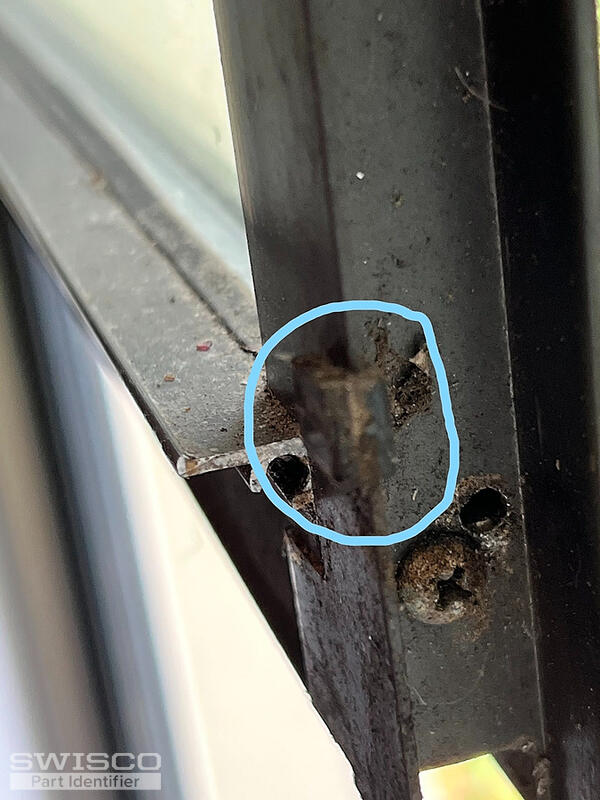 Old Alenco Windows, part that centers the window pane : SWISCO.com