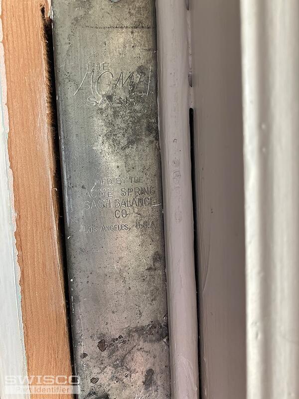 Spring sash balance for single hung window : SWISCO.com