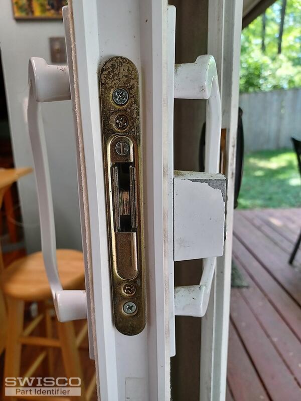 broken thumb latch on Simonton sliding patio door : SWISCO.com