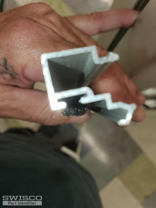 Riverside - aluminum glass door weather stripping : SWISCO.com