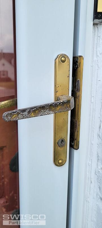 emco storm door lock polished brass : SWISCO.com