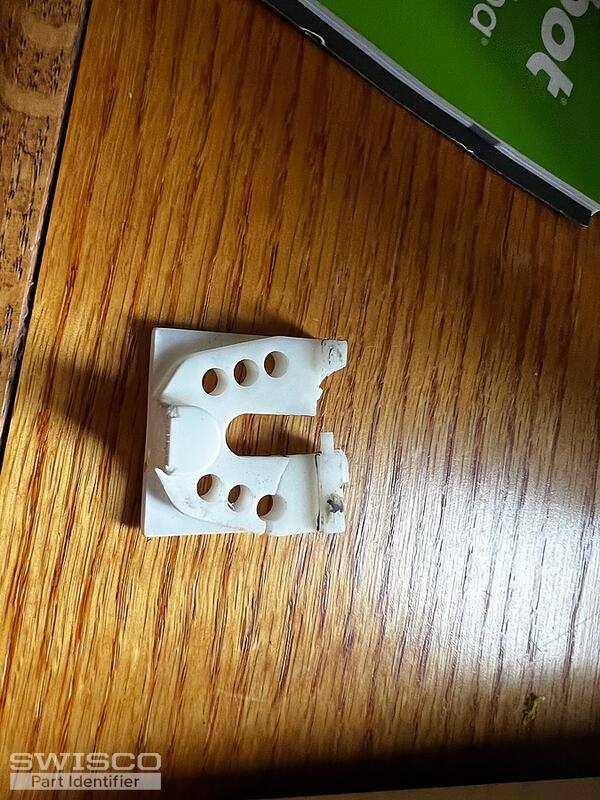 Window latch replacement white piece : SWISCO.com