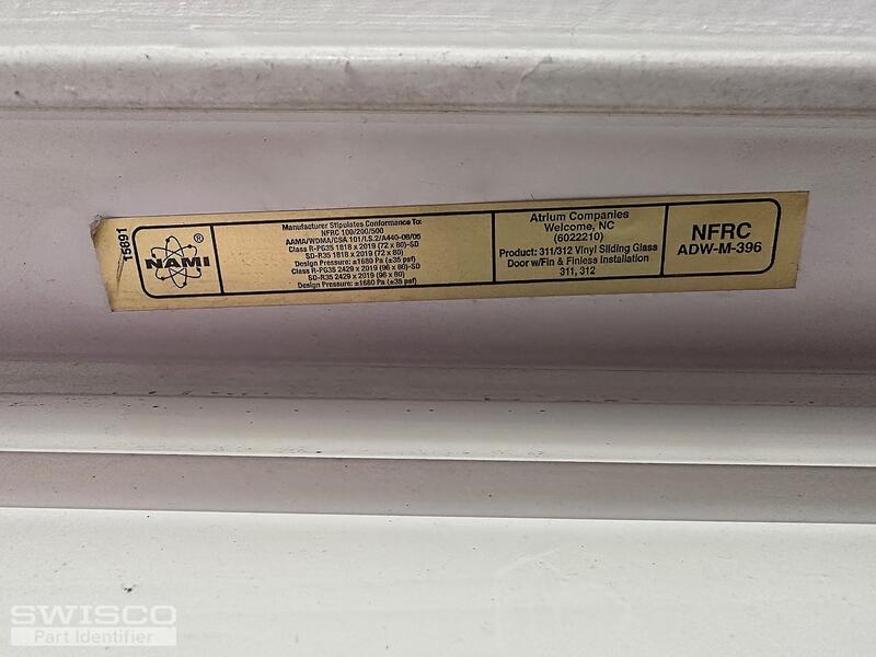 Reliabilt 300 series Patio Door - Need New Rollers : SWISCO.com