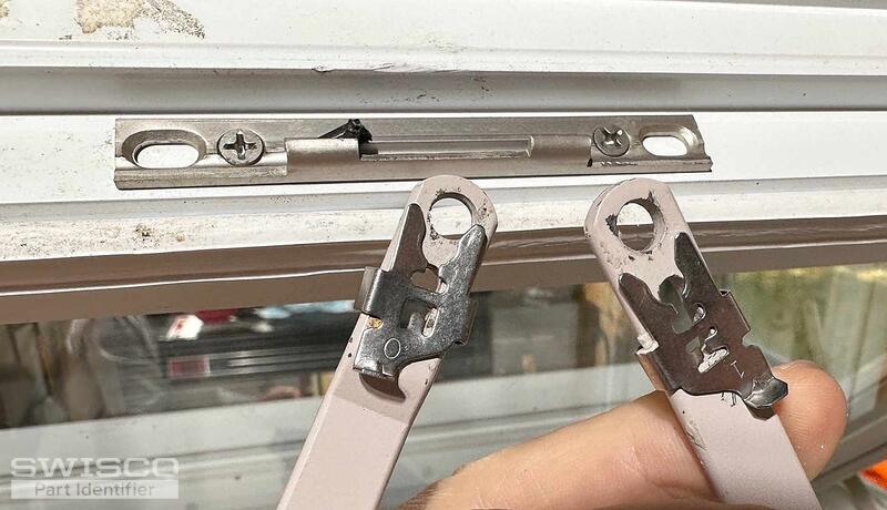 Track Connectors for dual arm window operator - Rolo OP05 1007 : SWISCO.com