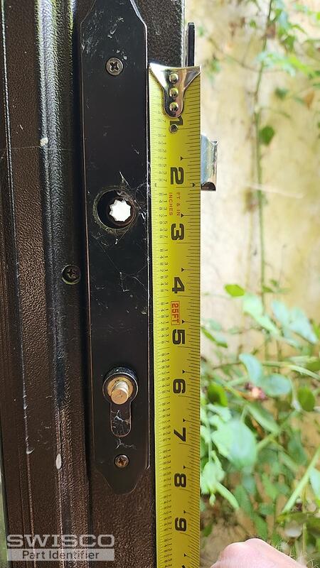 Grisham Storm door lock set from Home Depot they can't find new set ...