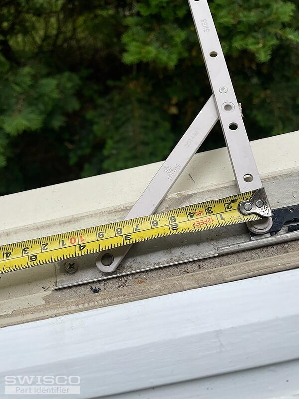 Need a top track and hinge mechanism from Truth for a casement window. : SWISCO.com