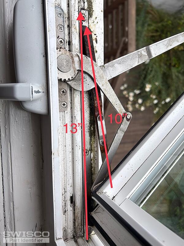 Need casement hinge set : SWISCO.com