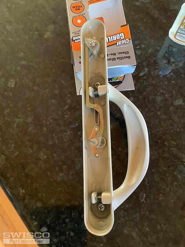 Vinyl sliding glass door handle : SWISCO.com