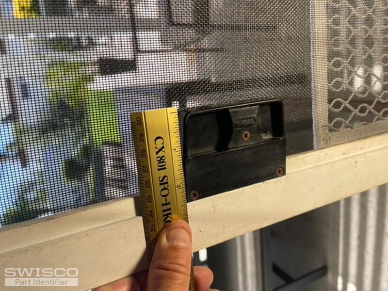 Milgard screen door handles approx 23 years old : SWISCO.com