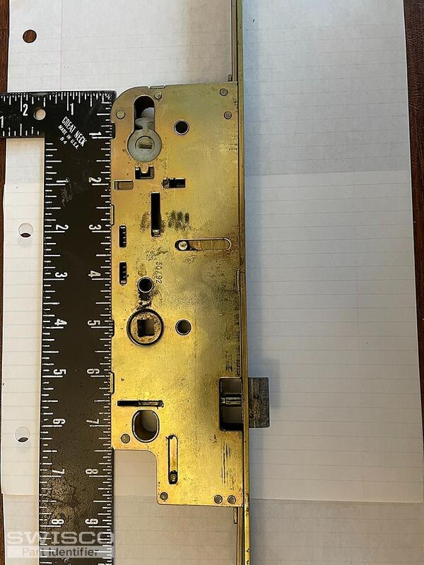 1995 Pella glass entry door - broken lock mechanism : SWISCO.com