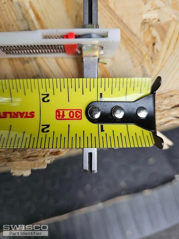 Exterior special door handle spindle with spring cassette for sag ...