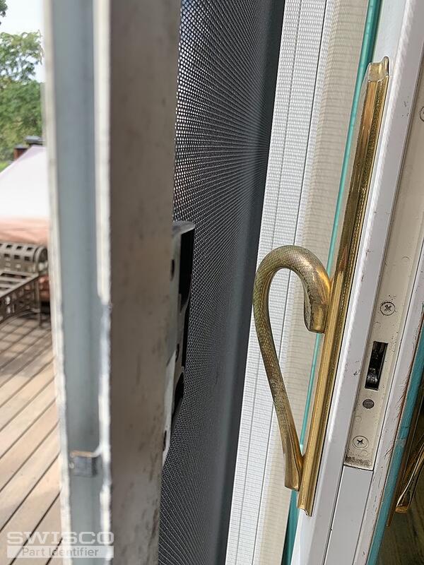 Sliding screen door catch : SWISCO.com