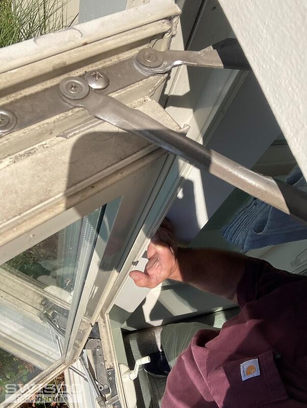replacing window casement hinges : SWISCO.com