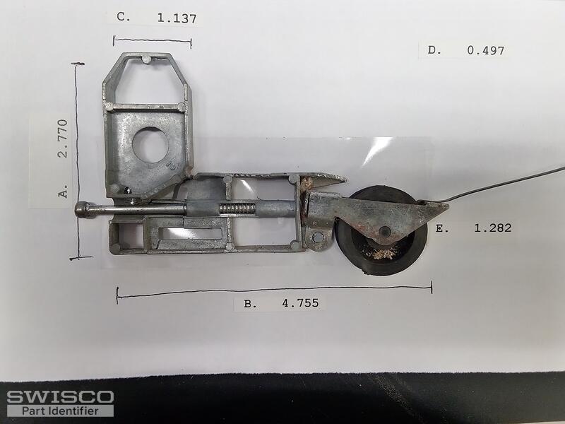 Corner Screen Roller Assembly Part # 11347 : SWISCO.com