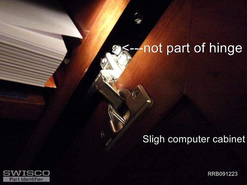 Identify and procure 2 hinges : SWISCO.com