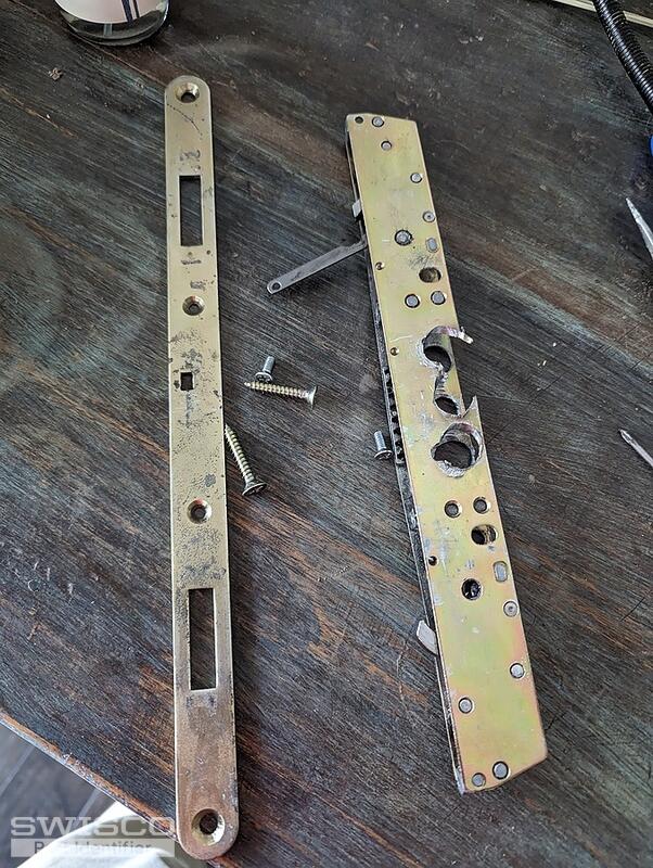 Internal Lock system for Silverline window 10" Mortis length : SWISCO.com