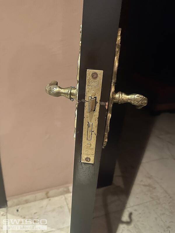 Replacing lock for PADO LATAO security door : SWISCO.com