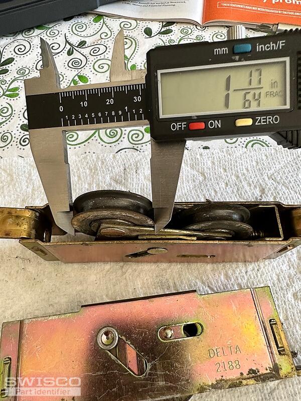 Replacement sliding glass door rollers : SWISCO.com