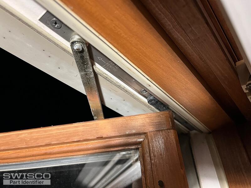 1991 Eagle Casement Window Left Top Hinge : SWISCO.com