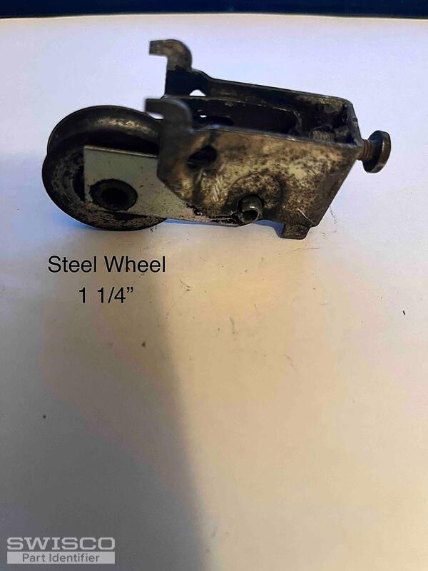 Patio slider wheels Identification : SWISCO.com